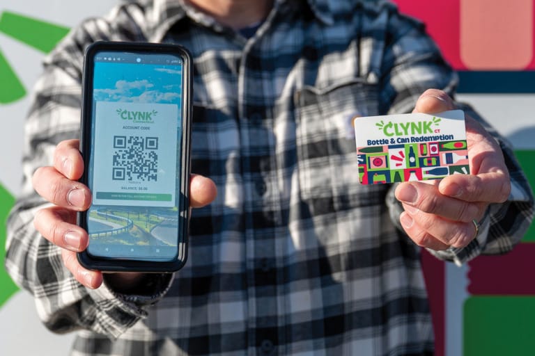 The CLYNK Bottle Redemption and Bag-Drop Process